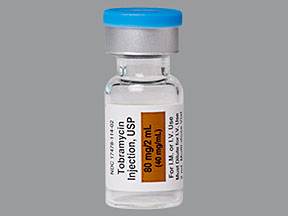 Tobramycin Inj 80Mg/2ml 2cc By Akorn