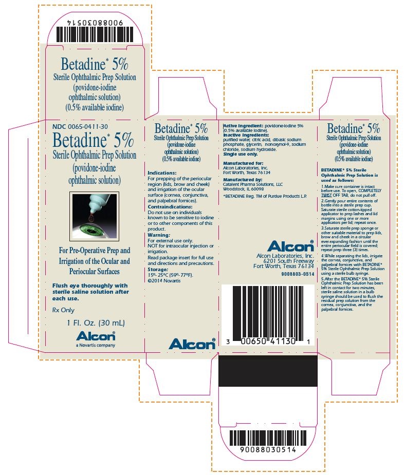 Rx Item-Betadine Ophthalmic Prep Sterile 5% Sol 30ml by Alcon Lab