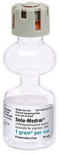 Solu Medrol 1gm W/ Diluent (Methylprednisolone Sodium Succinate) Act-O ...