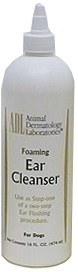 Ear Cleanser Foaming Antiseptic - Step 1 16 oz By Animal Dermatology Labs