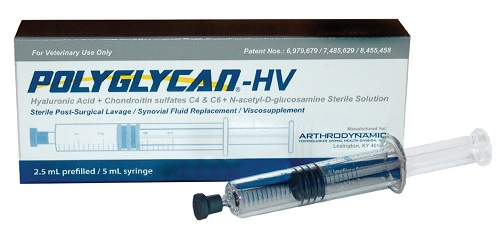 Polyglycan-Hv 2.5ml Prefilled/ 5ml Syringe 2.5ml By Arthrodynamic ...