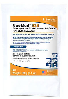 Neomed 325 [Neomycin] Powder 100gm By Bimeda Pet