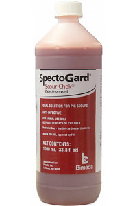 Spectogard Scour-Chek (Spectinomycin) Oral Solution For Pig Scours ...