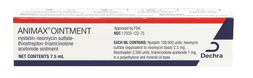 Animax Ointment 7.5cc By Dechra Veterinary Pro