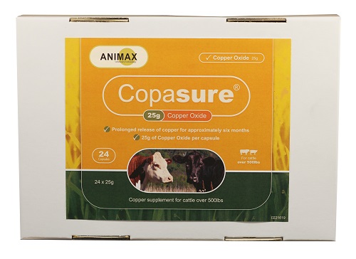 Copasure For Cattle 25Gr 24 Count Each By Durvet