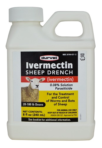 RX ITEM- Ivermectin Sheep Drench 240ml By Durvet