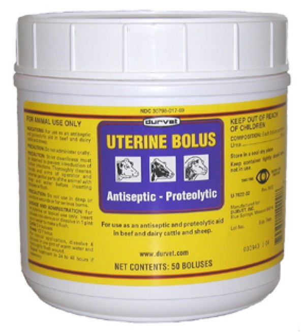 Uterine Bolus B50 By Durvet