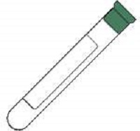 Blood Collection Tubes BD Vacutainer 10cc Green W/Sodium Heparn Non ...