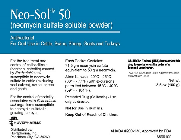 Neo-Sol 50 -- 3.5 oz (100Gm) Sold By The Packet -- Pail =75 Packets ...