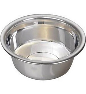 Bowls Standard Stainless Steel 1QT. Each By Leather Brothers