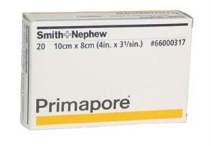 Primapore Wound Dressing - 4X3 1/8 Bx By Medline Industries
