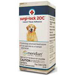 Surgi-Lock 2Oc Instant Tissue Adhesive 2cc By Meridian Animal Health