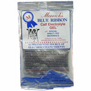 Blue Ribbon Calf Electrolyte Gel Powder 12 X 4 oz . Packets B12 By ...