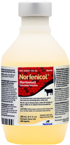 Norfenicol Inj 250ml 250cc By Norbrook