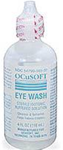 Irrigation Solution Eye Wash - No Boric Acid 4 oz By Ocusoft