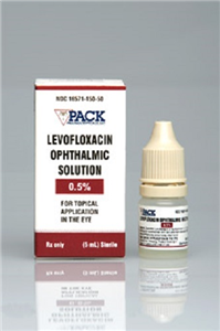 Levofloxacin Ophthalmic Solution 0.5% 5ml By Pack Pharmaceuticals