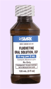 Fluoxetine Oral Solution USP 20Mg/5ml Non-Returnable 120ml By Silarx ...