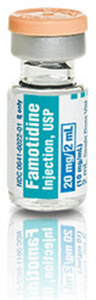 Famotidine Inj 10Mg/ml 2cc By West-Ward Pharmaceutical Corp