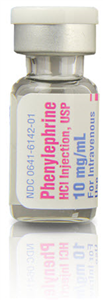 Phenylephrine Hcl Inj 1% 10Mg/ml 25 X1cc B25 By West-Ward ...