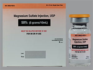 Magnesium Sulfate Injection 50% 10ml By Xgen Pharmaceuticals