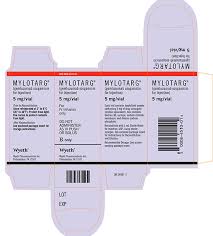 Rx Item-Mylotarg GEMTUZUMAB OZOGAMICIN 4.5Mg Powder Vial 1X1 Ea By ...