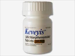 Rx Item-Keveyis (Dichlorphenamide) 50Mg 100 Tab By Taro Pharma