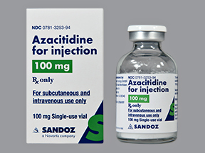 Rx Item-Azacitidine 100mg 30ml SDV Vial by Sandoz Pharma gen Vidaza