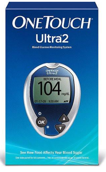 One Touch Blue Box Ultra 2 Meter By Lifescan