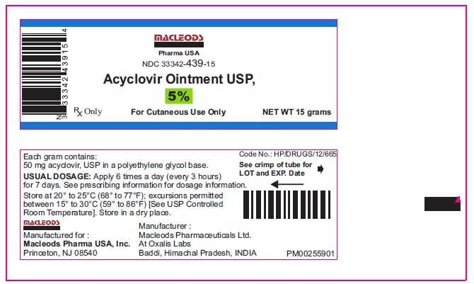 Rx Item-Acyclovir 5% Ointment 30Gm By Macleods Pharma