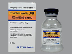 RX ITEM-Oxaliplatin 100Mg/20Ml Vial 20Ml By Apotex Pharma