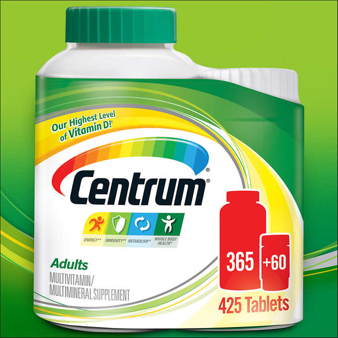Centrum Adults Under 50 425 Tablets