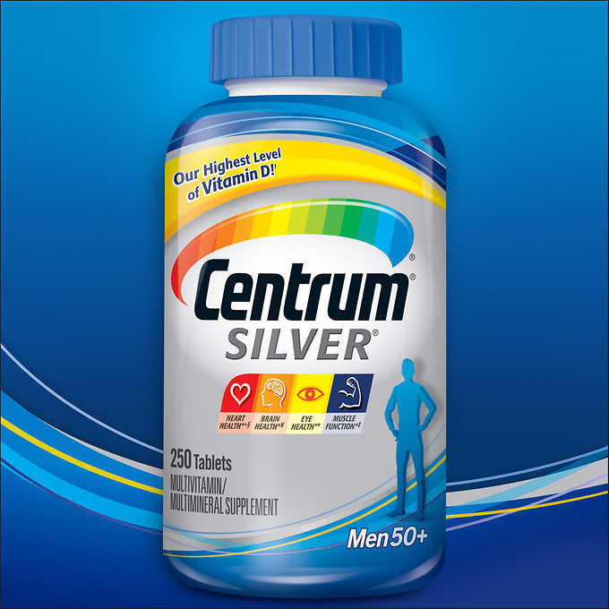 Centrum Silver Men 50+ 250 Tablets