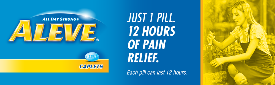 Aleve Pain Reliever 320 Caplets