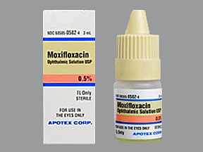 Rx Item-Moxifloxacin 0.5% Opth Sol 3CC By Alembic Pharma Gen Vigamox