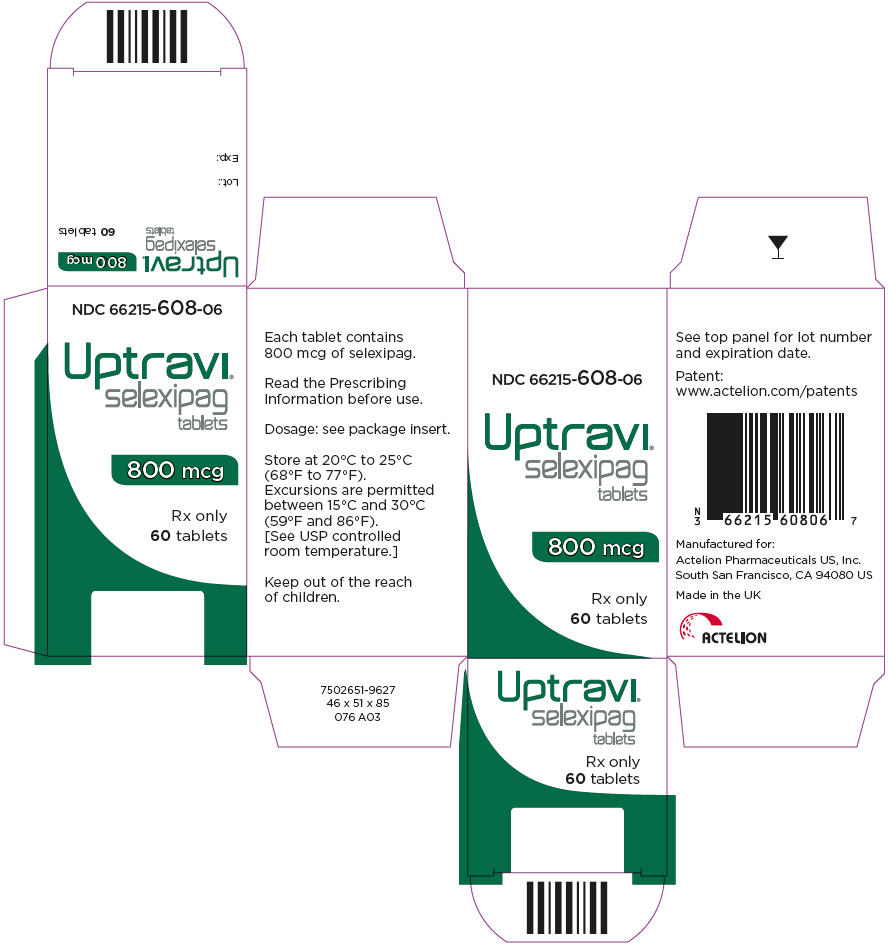 Rx Item-Uptravi Selexipag Tablets 800 Mcg Rx Only 60 Tablets By ...