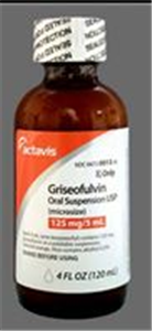 Griseofulvin Susp 125Mg/5ml By Actavis