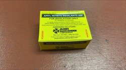 Rx Item-AMYL NITRITE AH 12X0.3ML INHALANT CAPSULES BY JAMES ALEXANDER