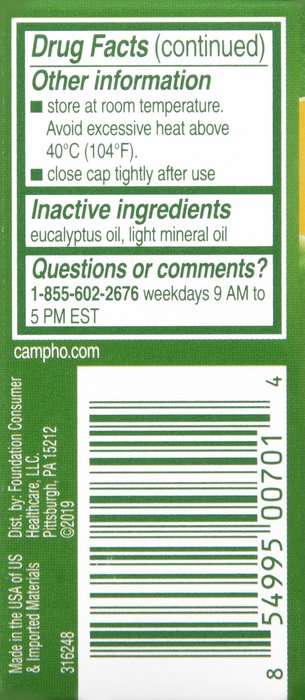 Campho Phenique Antiseptic Liquid 0.75 Oz By Foundation Consumer