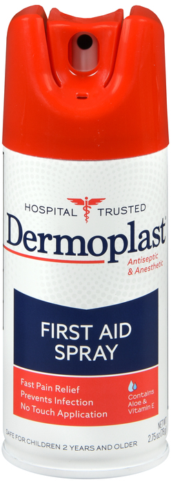 Dermoplast First Aid Antiseptic And Pain Relieving Spray 2.75 OZ