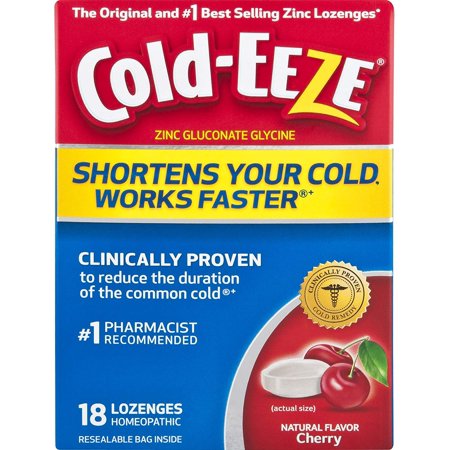 COLD-EEZE Box Cherry Loz 18 Count By Prophase Labs