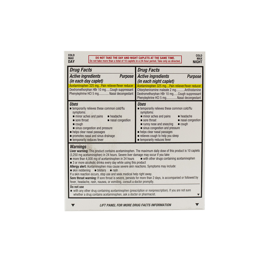 Good Sense Cold Multi-Symptom + Pain Severe Day/Night Combo 20 Count