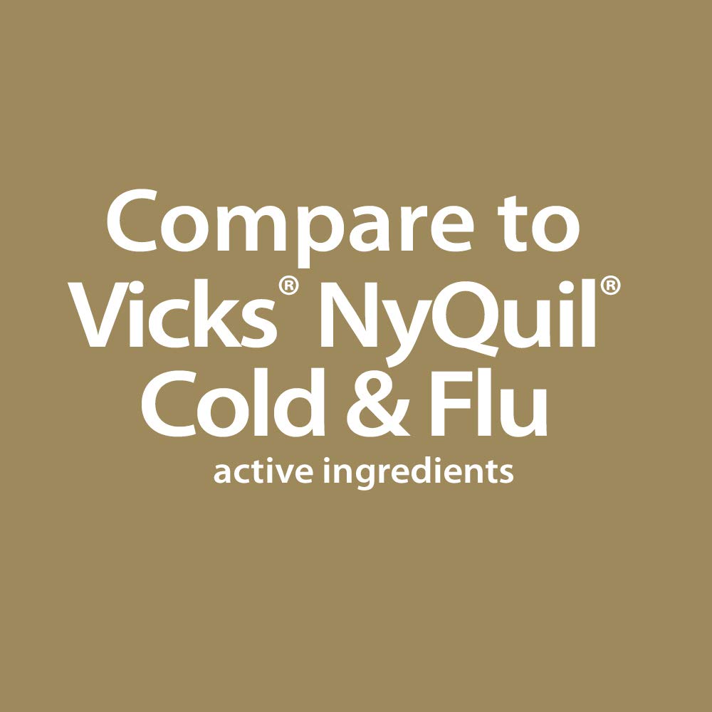 Good Sense Night Time Cold & Flu Multi Symptom Original 8 oz Each