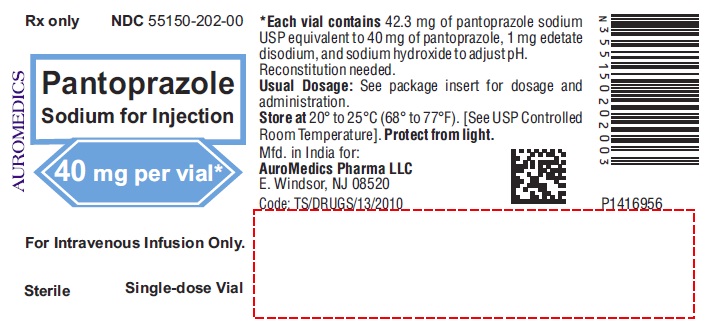Rx Item-Pantoprzole 40Mg Inj 10 vials of 10ml Aurobindo Pharma Gen Protonix