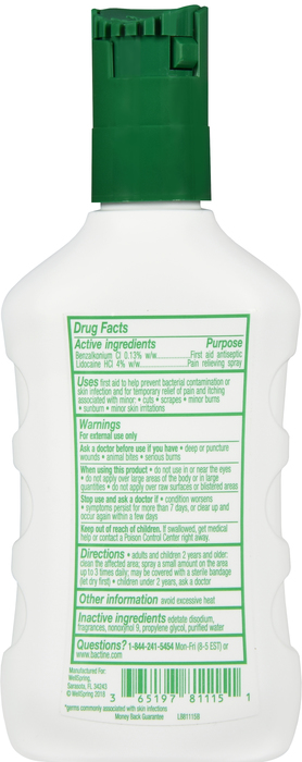 Bactine Max pain Relieving Cleansing Spray 5 oz One Bottle