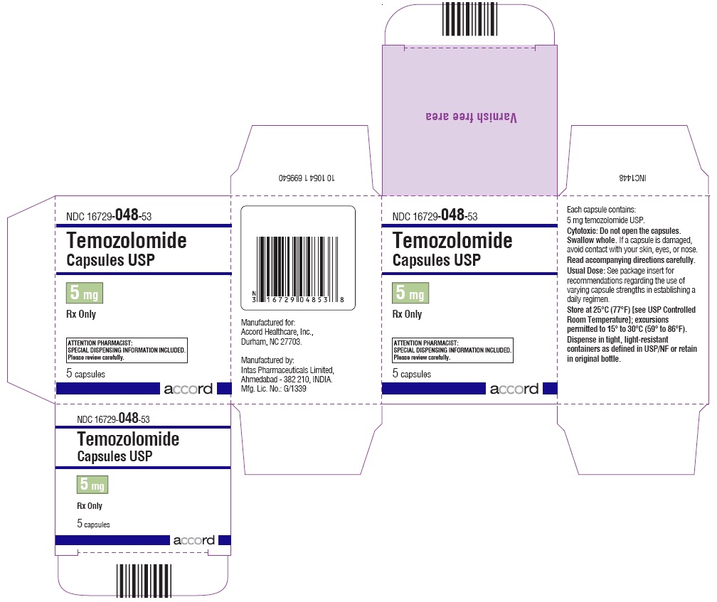 Rx Item-Temozolomide 5Mg Cap 5 By Accord Pharma Gen Temodar