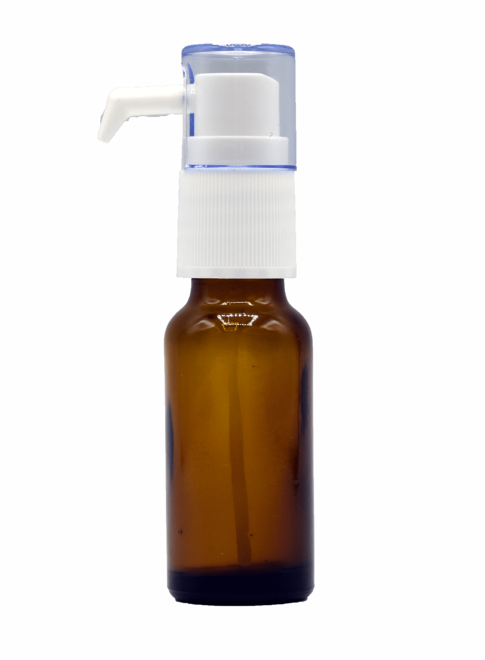 Alk-Abello 15mL Glass Amber Vial with Pump 15mL