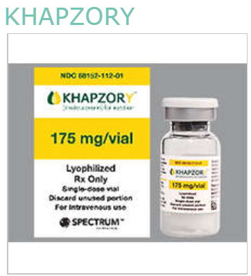 Rx Item-Khapzory 175mg Levoleucovorin 1 By Ics Spectrum Pharma