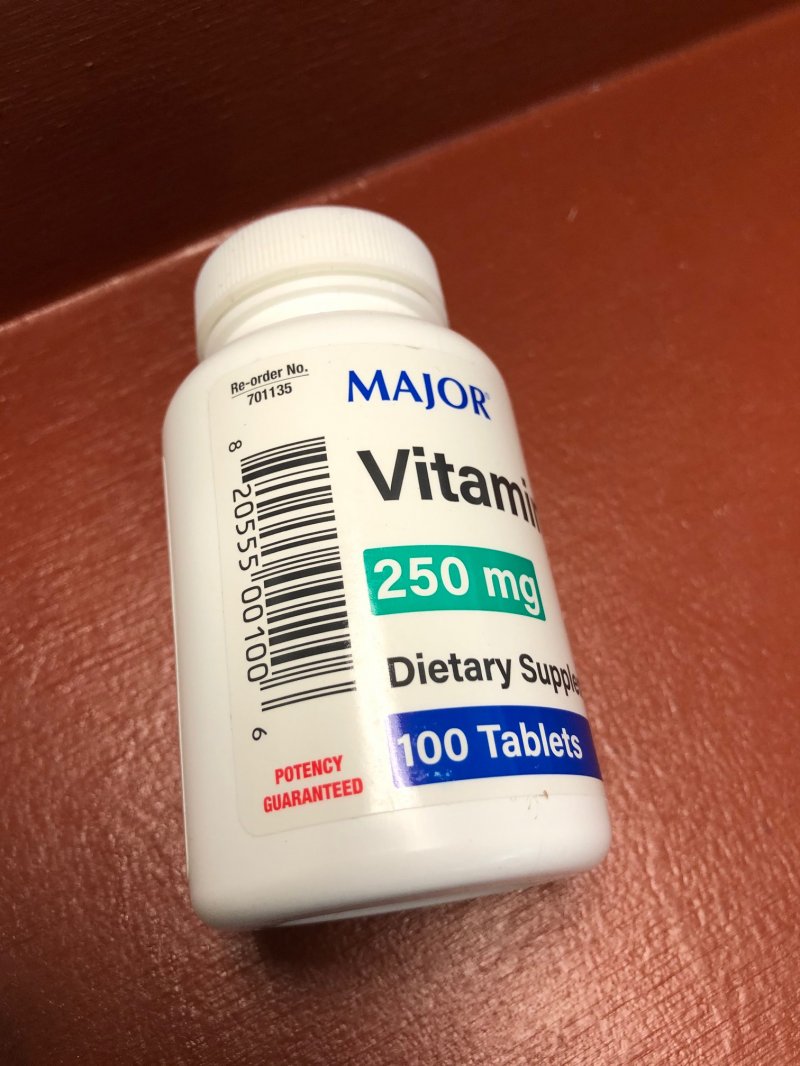 VITAMIN C 250 MG TAB 100 By Major Pharma