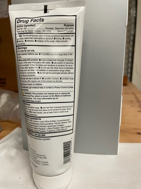 Pack of 12-Mg217 Medicated Tar Shampoo 8 oz By Wisconsin Pharma