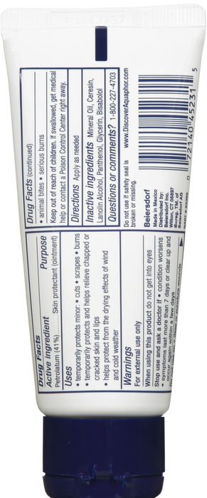 Case Of 12-Aquaphor Advanced Therapy Skin Healing Ointment 1.75oz